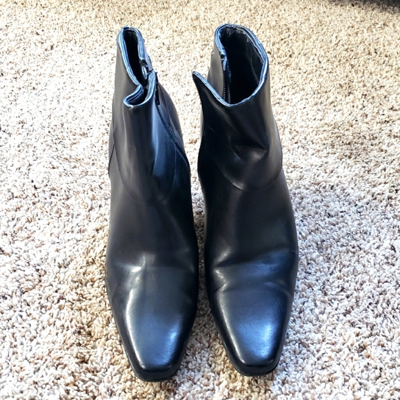 croft & barrow | Shoes | Croftbarrow Black Heeled Boots Size Womens 95 ...